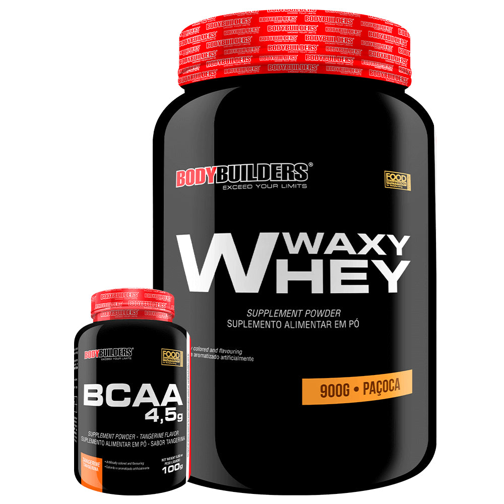 Kit Waxy Whey 900g + BCAA 100g - Bodybuilders – Bodybuilders - Exceed ...